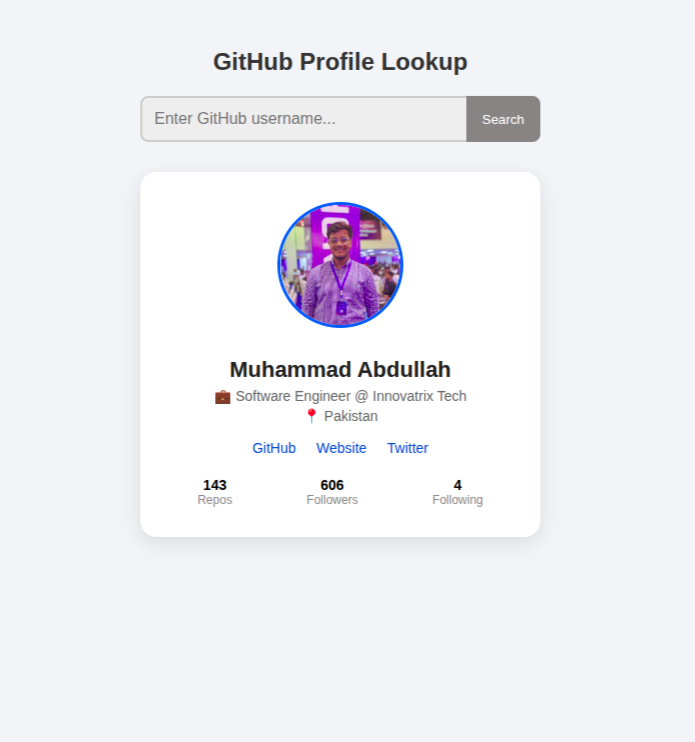 Projects | Rizwan Ahmed - Web Developer in Quetta